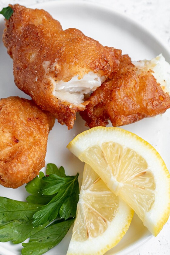 Pancake Batter Fried Fish - Kitchen Divas