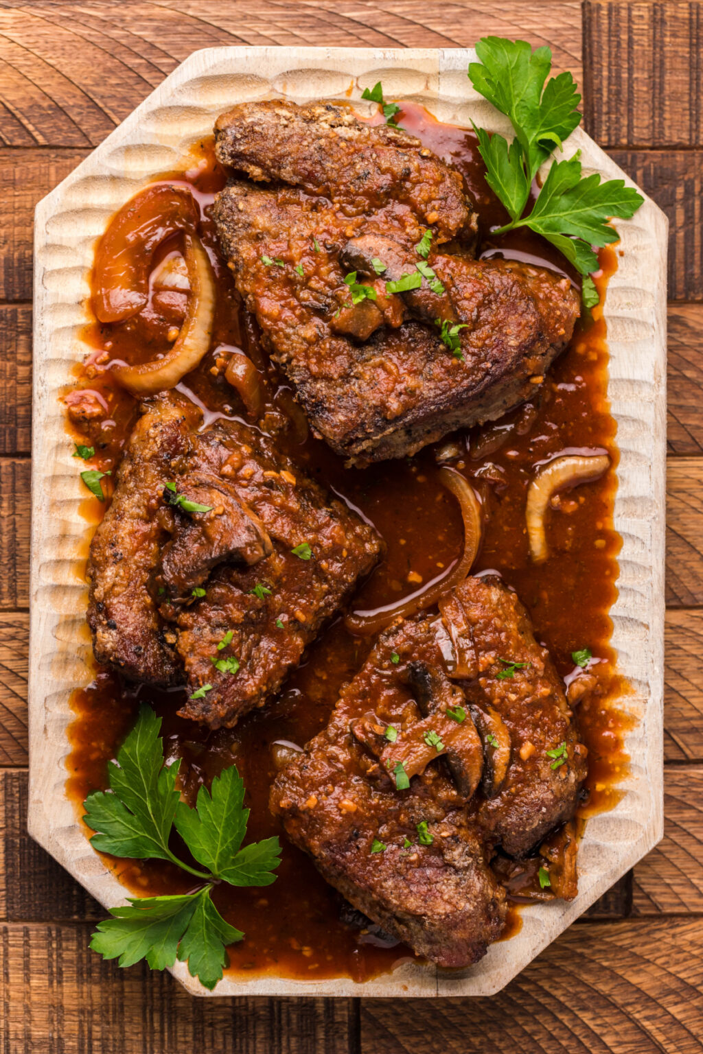 Baked Steak Recipe (How to Cook Round Steak in Oven) - Kitchen Divas
