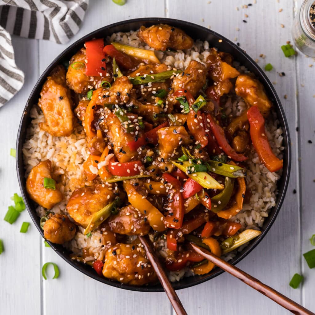 Bourbon Street Chicken (No Alcohol) - Kitchen Divas