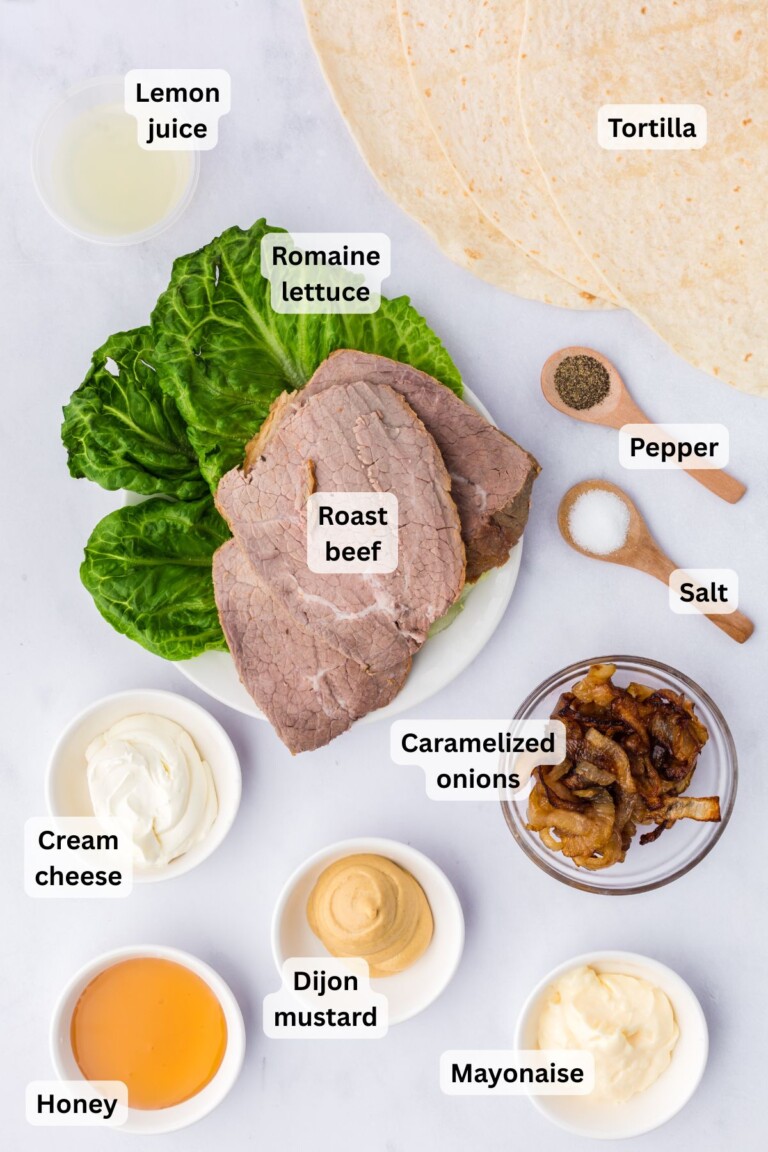 Roast Beef Wrap - Kitchen Divas
