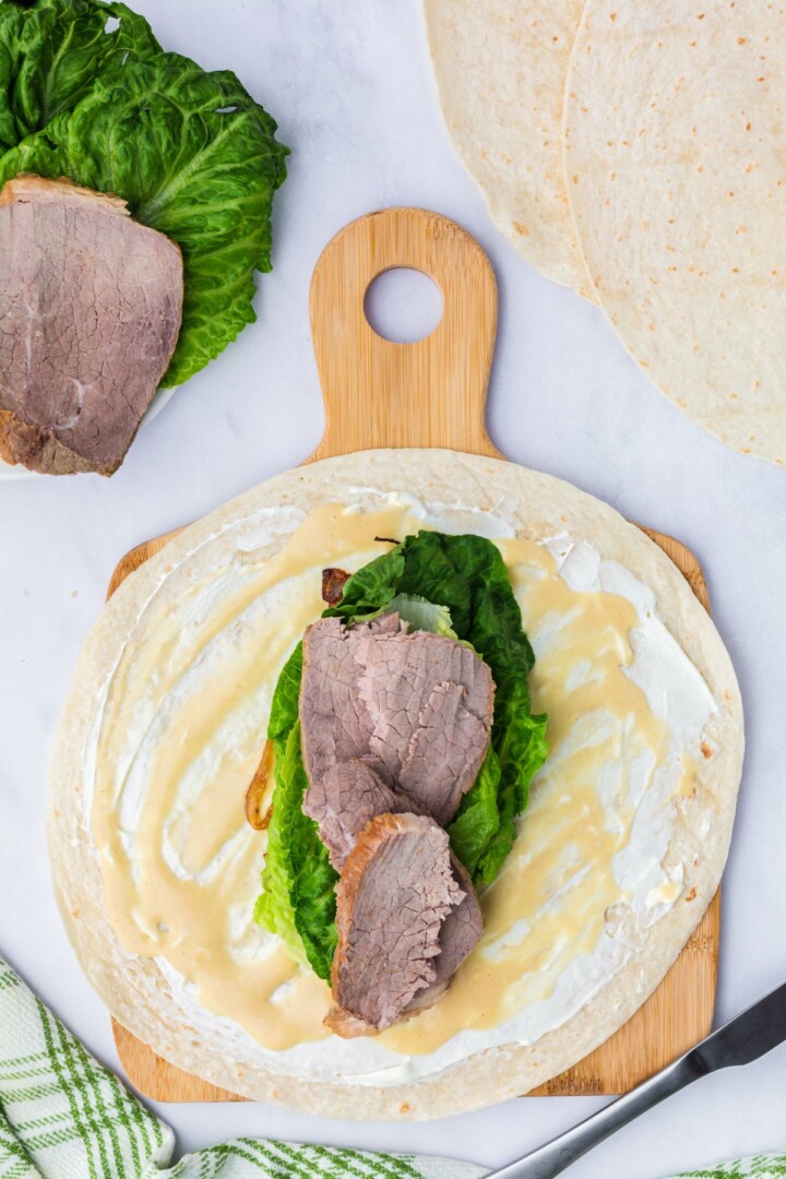 Roast Beef Wrap - Kitchen Divas