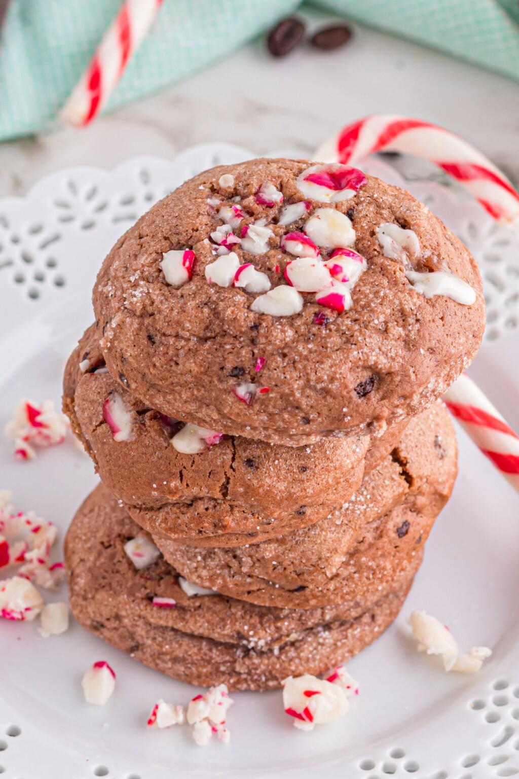 Peppermint Mocha Cookies - Kitchen Divas