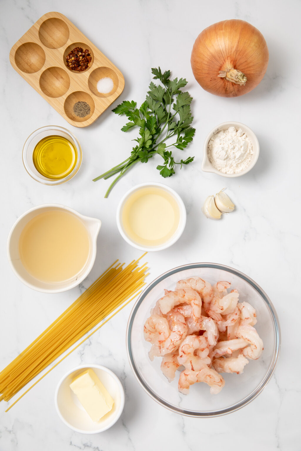 Easy Garlic Shrimp Pasta - Kitchen Divas