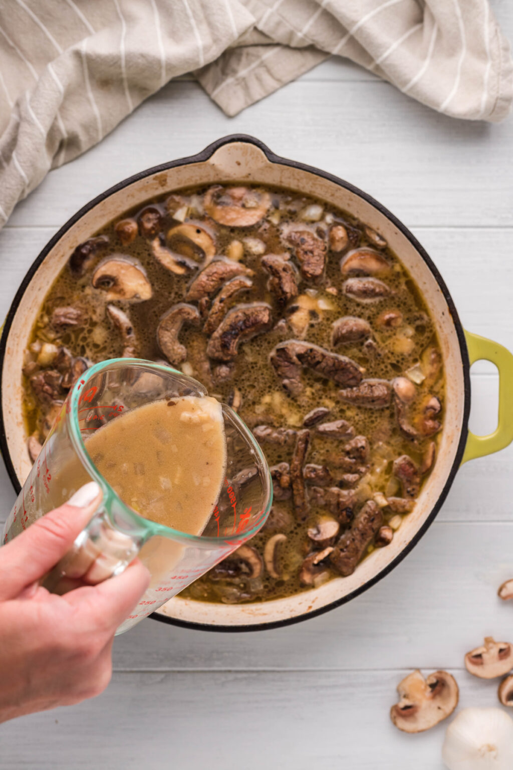 Creamy Beef and Mushroom Stroganoff - Kitchen Divas