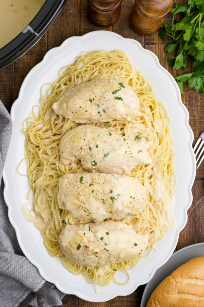Crockpot Angel Chicken - Kitchen Divas