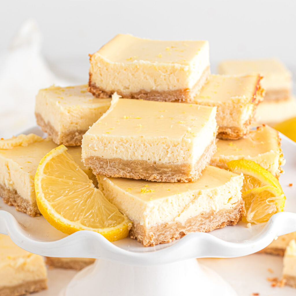 Lemon Bar Cheesecake - Kitchen Divas