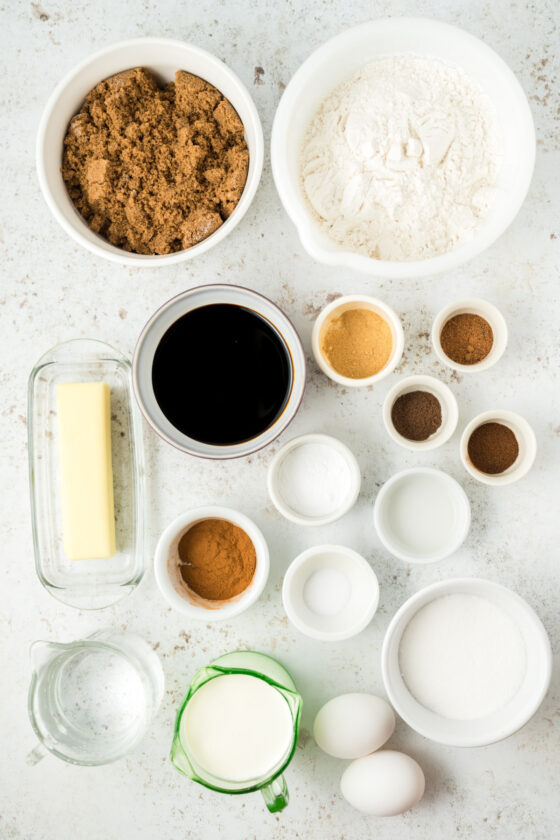 Gingerbread Cake with Caramel Sauce - Kitchen Divas
