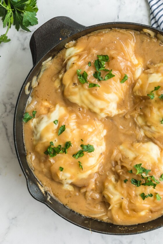 How to Make French Onion Chicken Bake - So Easy. So Good - Kitchen Divas