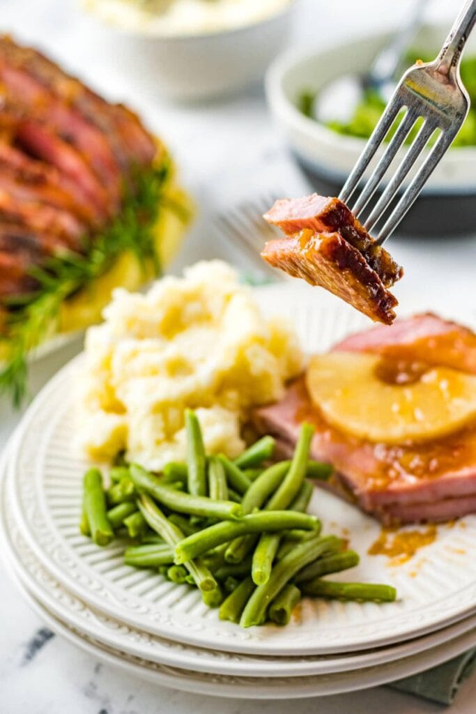 Dr. Pepper Glazed Ham (Crock Pot and Oven) - Kitchen Divas