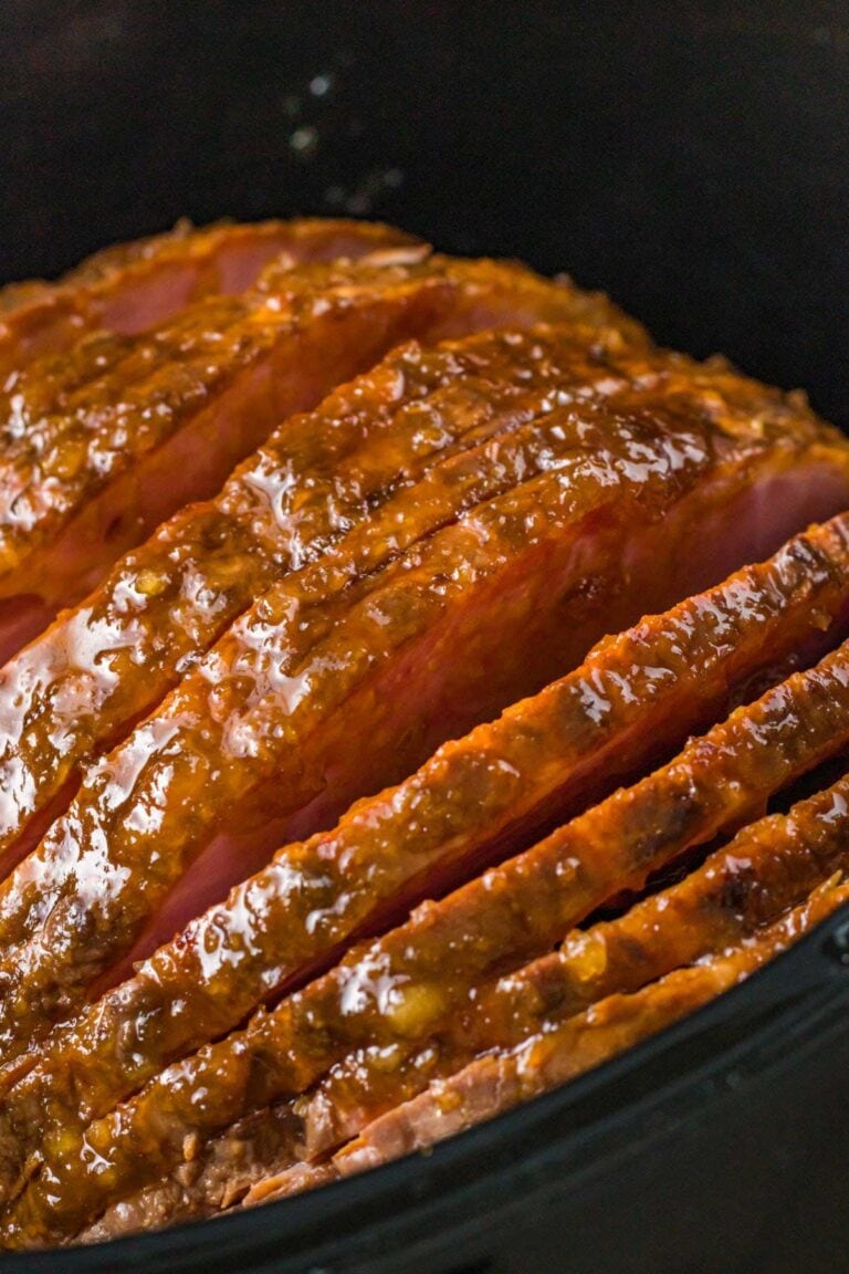 Dr. Pepper Glazed Ham (Crock Pot and Oven) - Kitchen Divas