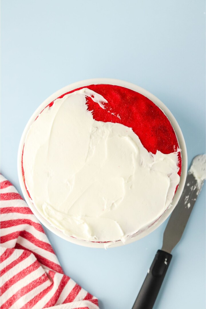 Red, White, and Blue Cake - Kitchen Divas