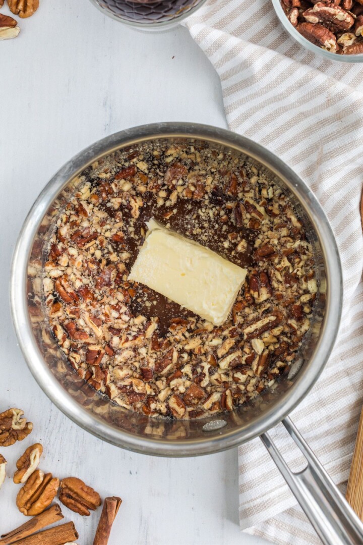 Homemade Butter Pecan Syrup - Kitchen Divas