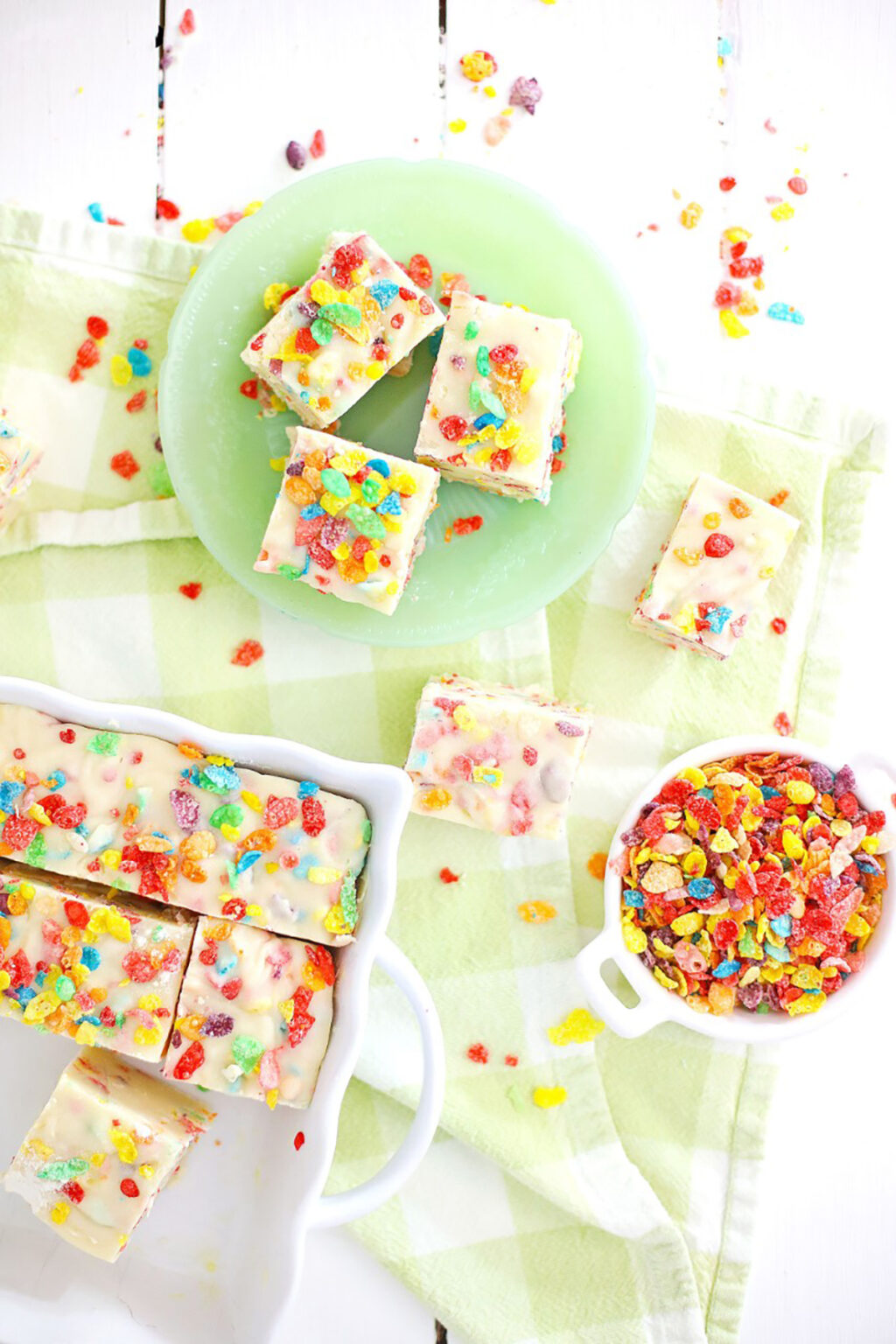 Fruity Pebbles Fudge - Kitchen Divas