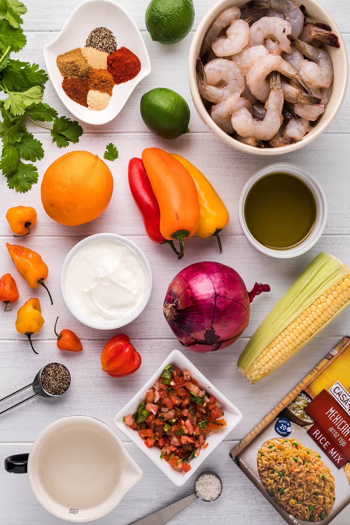 Tex Mex Shrimp Bowl - Kitchen Divas