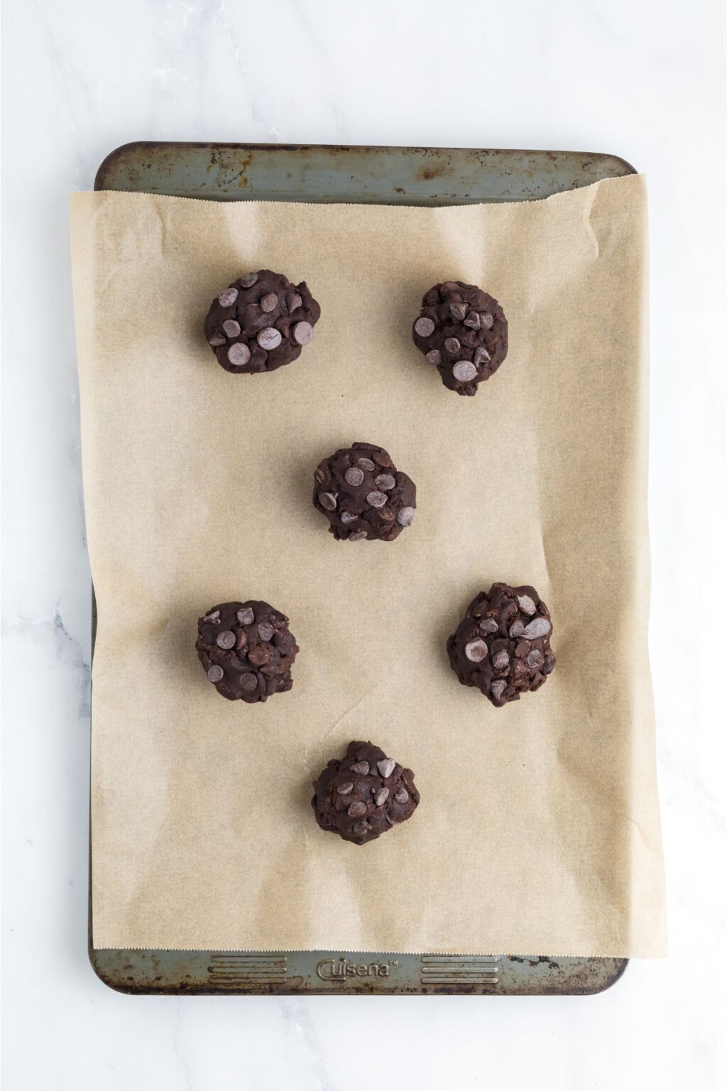 The Best Double Chocolate Chip Cookies - Kitchen Divas