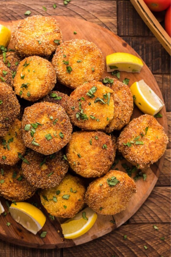 Crispy Fried Tomatoes - Kitchen Divas