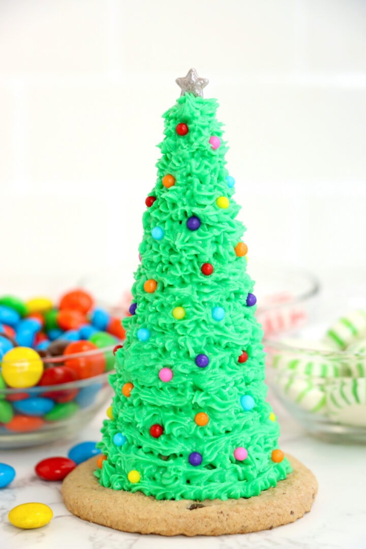 Sugar Cone Christmas Trees - Kitchen Divas