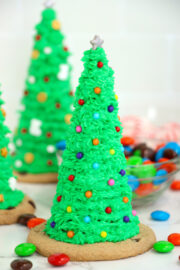 Sugar Cone Christmas Trees - Kitchen Divas