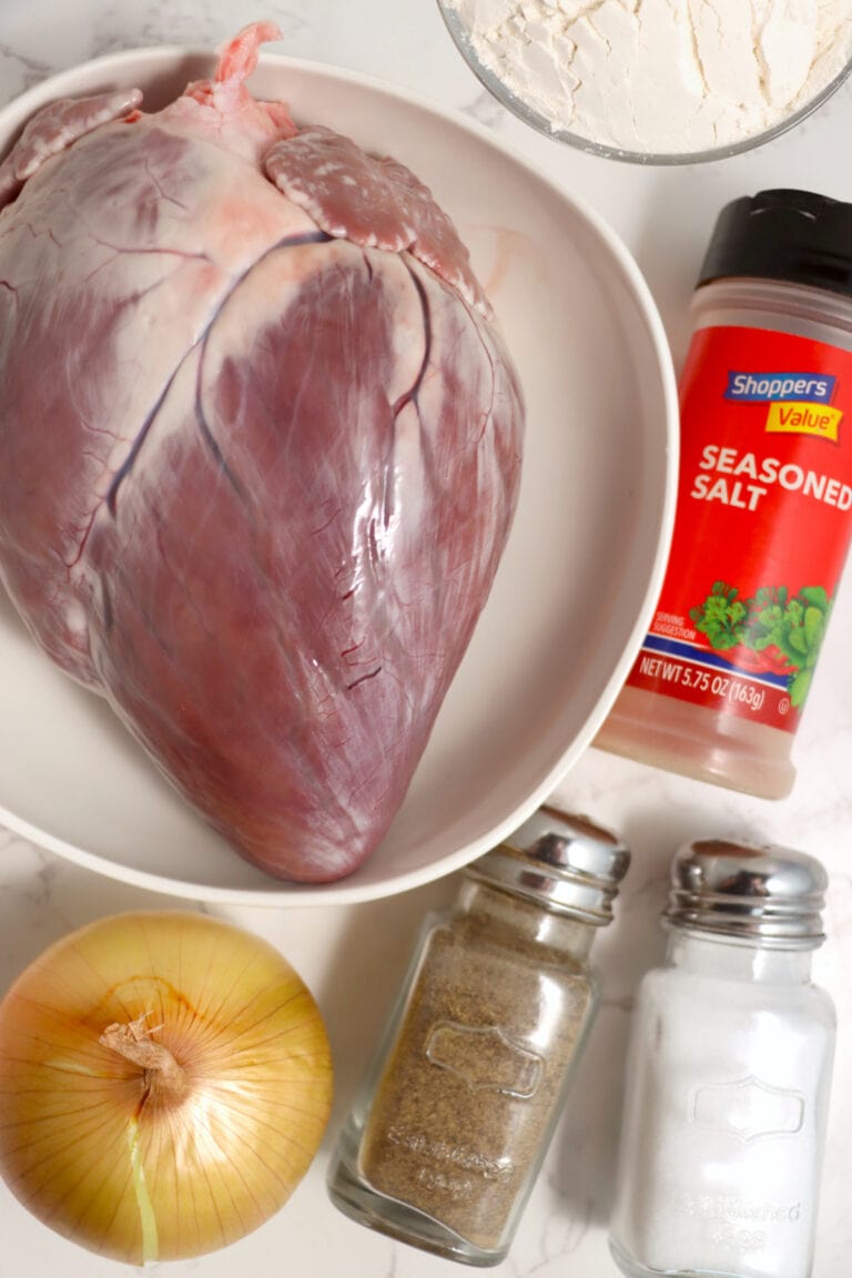 Deer Heart Recipe (Venison Heart) - Kitchen Divas