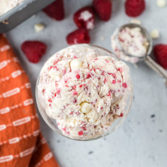 White Chocolate Raspberry Ice Cream - Kitchen Divas
