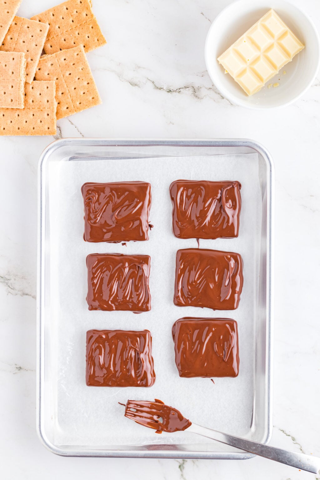 Chocolate Covered Graham Crackers - Kitchen Divas