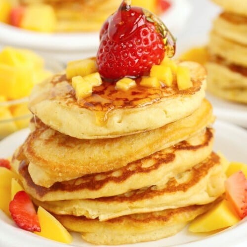 Sheet Pan Pancakes From Mix - Kitchen Divas