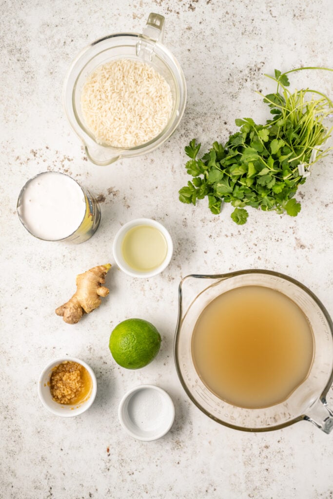 Easy Coconut Ginger Rice - Kitchen Divas