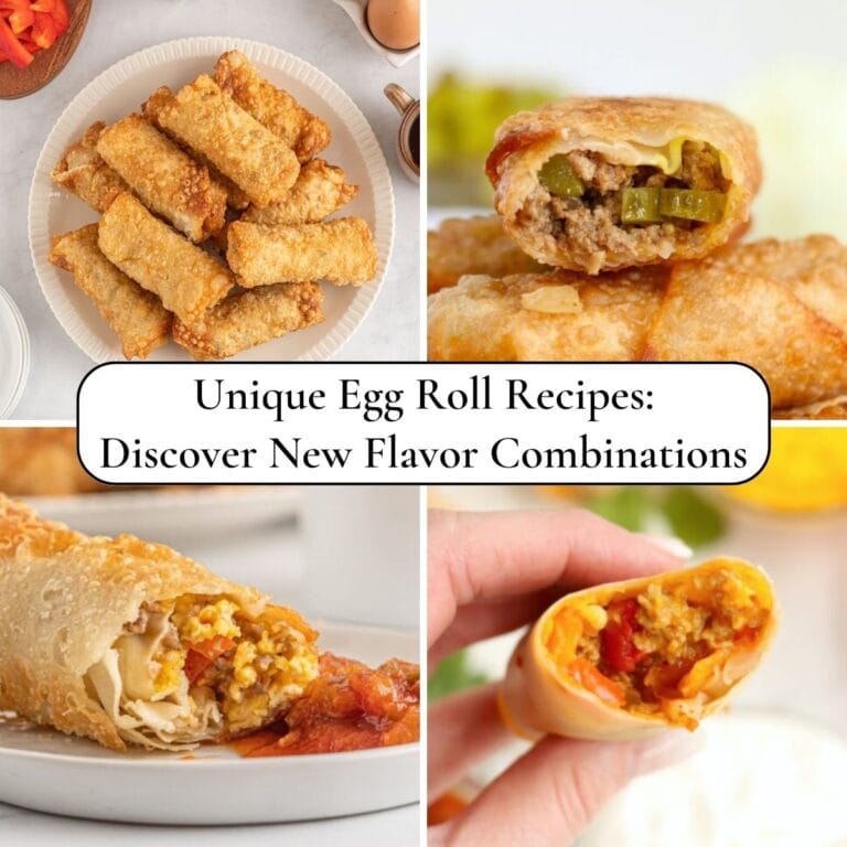 Unique Egg Roll Recipes: New Flavor Combinations - Kitchen Divas
