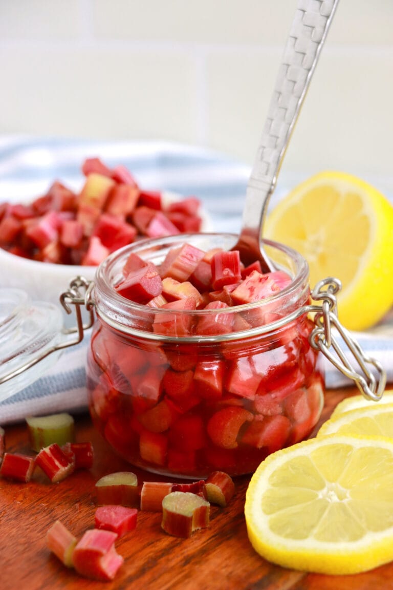 Pickled Rhubarb - Kitchen Divas