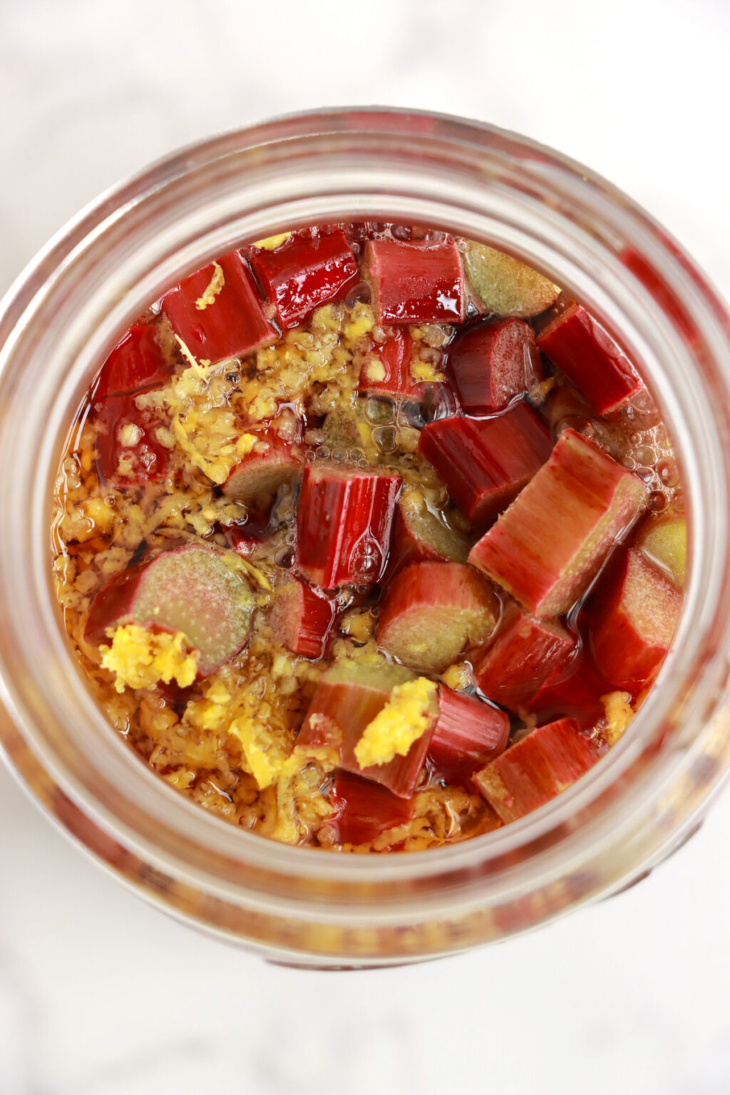 Pickled Rhubarb - Kitchen Divas