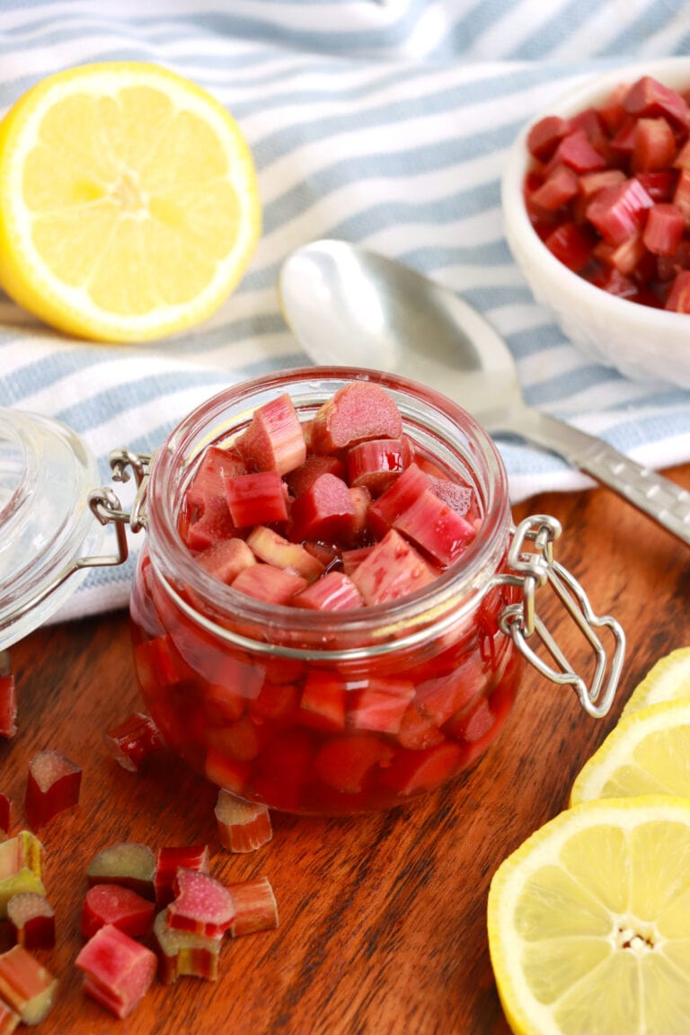 Pickled Rhubarb - Kitchen Divas