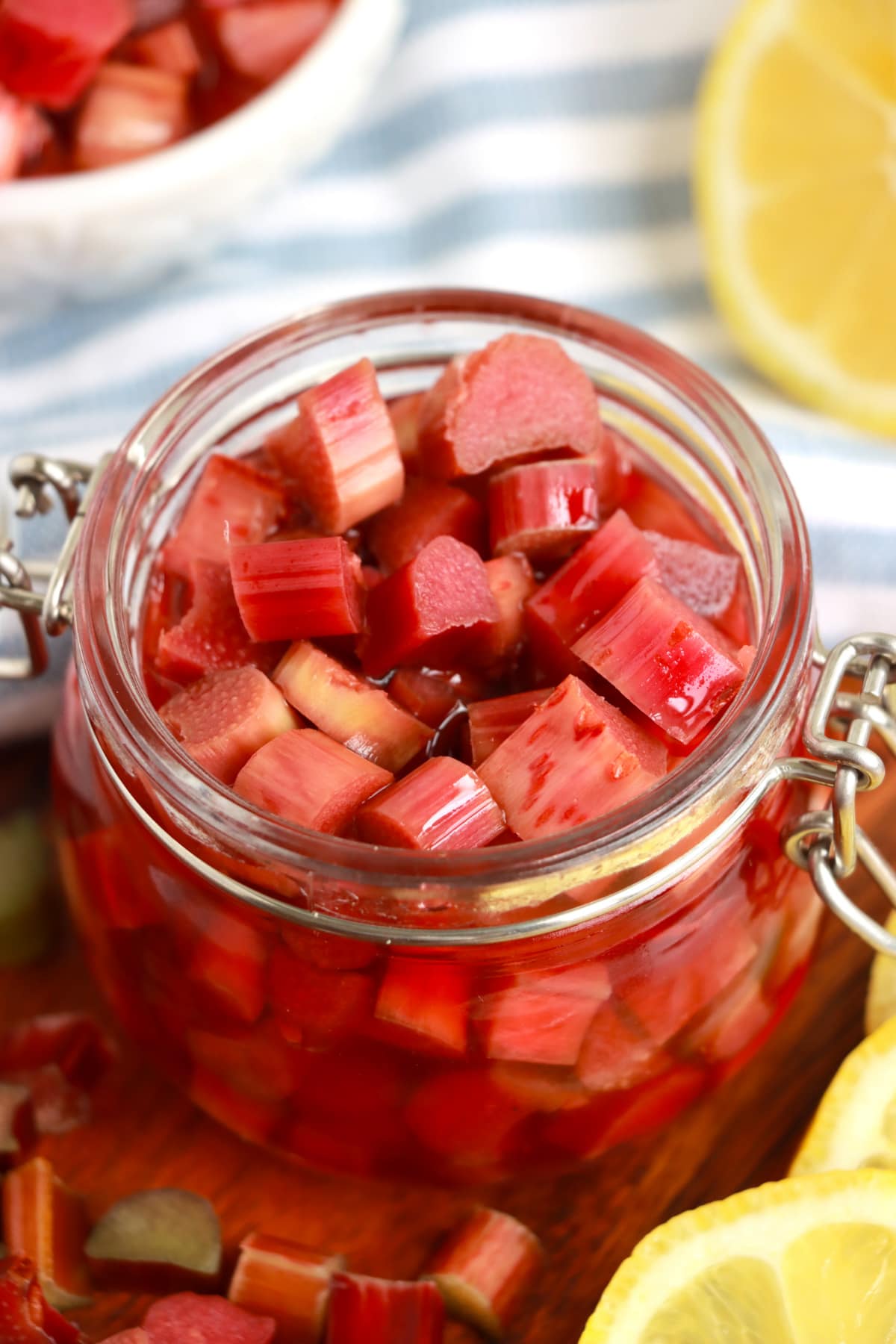 Pickled Rhubarb - Kitchen Divas