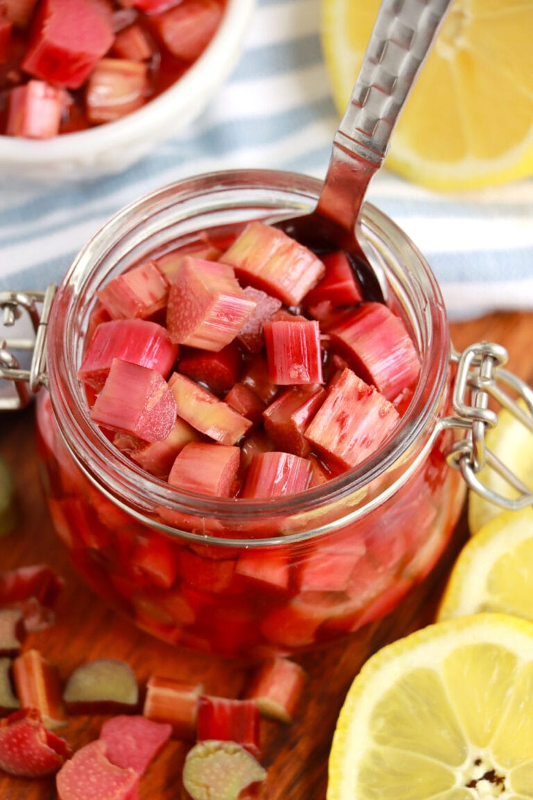Pickled Rhubarb - Kitchen Divas