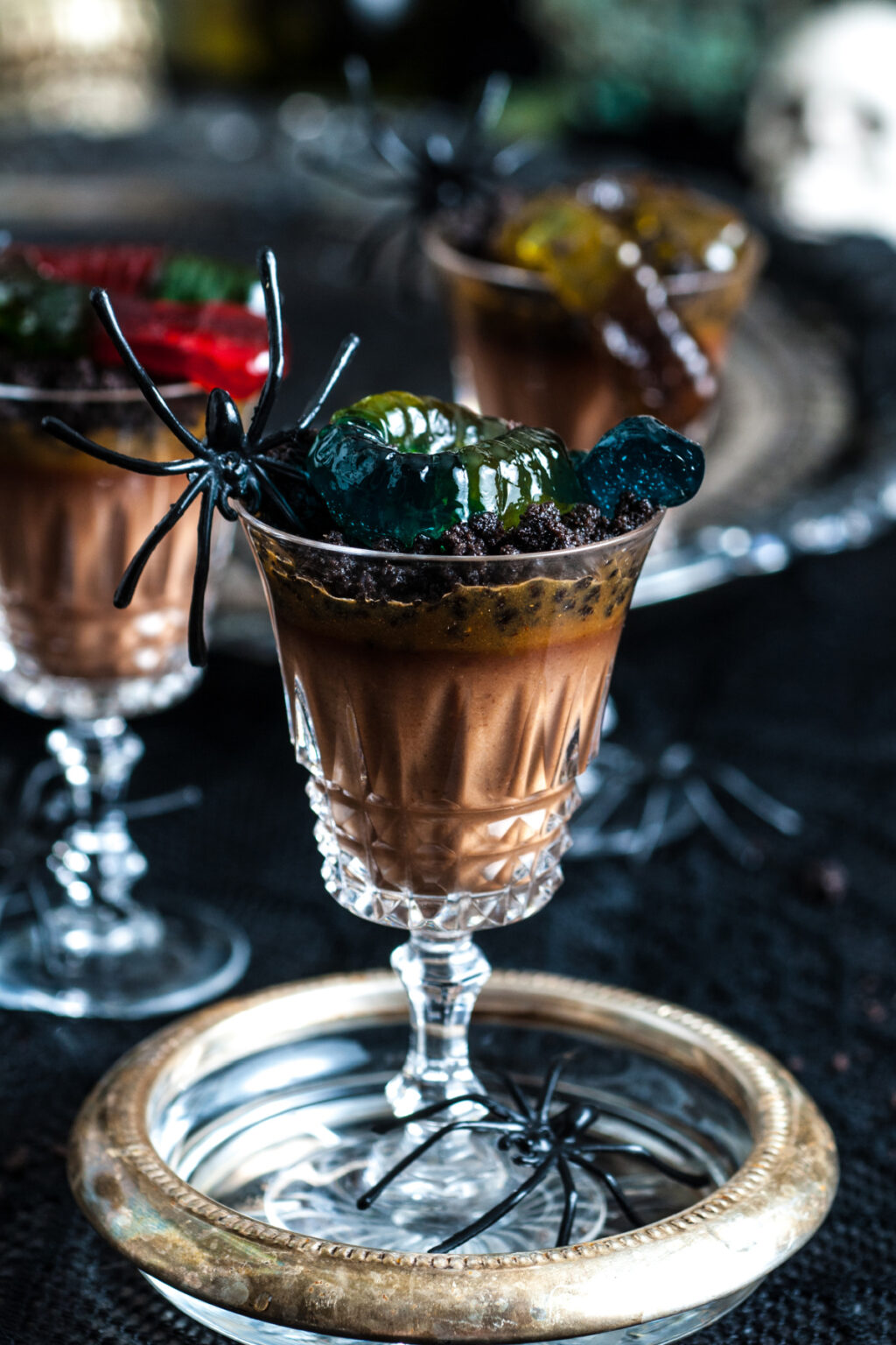Boozy Dirt Cake with Whiskey Caramel Sauce - Kitchen Divas