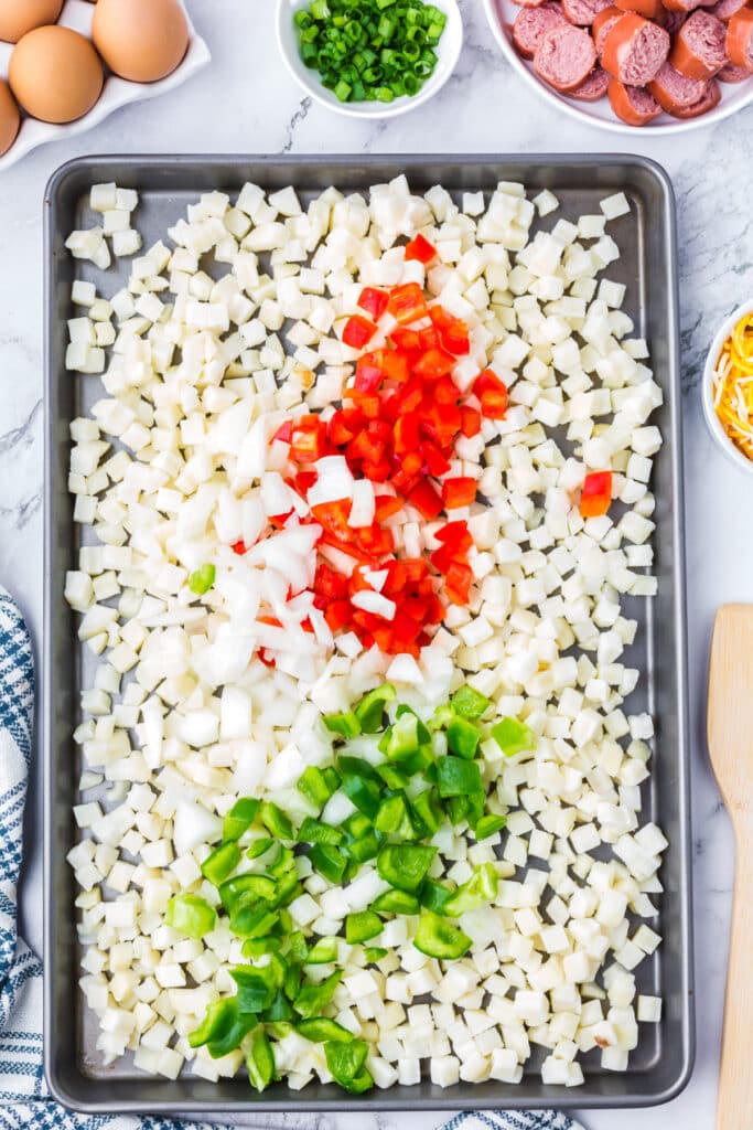 Easy Sheet Pan Breakfast - Kitchen Divas