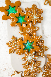 Gingerbread Snowflakes - Kitchen Divas