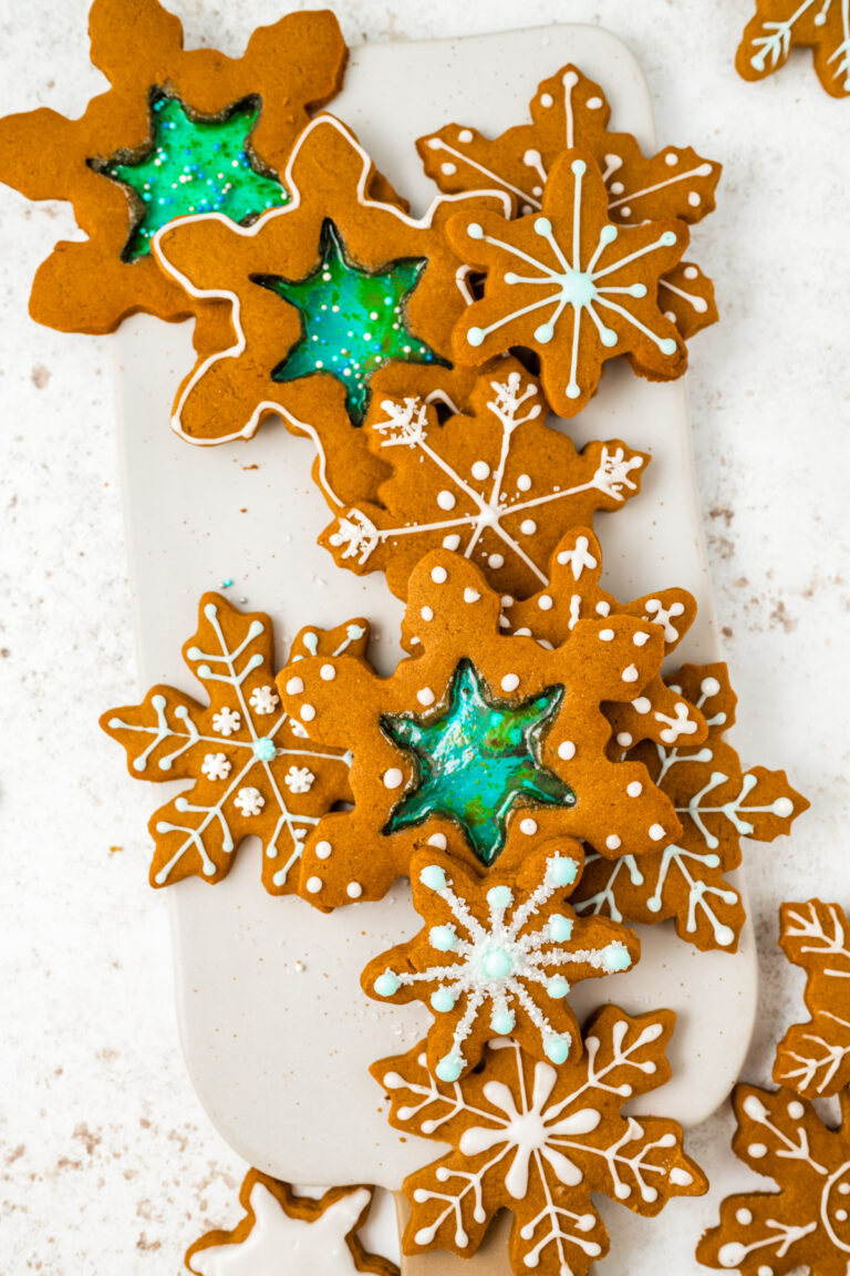 Gingerbread Snowflakes - Kitchen Divas