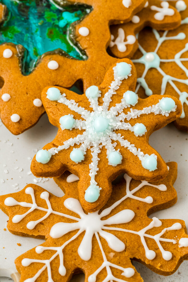 Gingerbread Snowflakes - Kitchen Divas