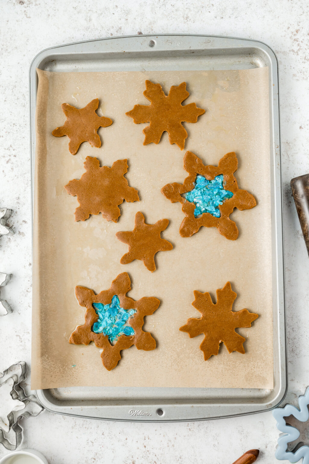 Gingerbread Snowflakes - Kitchen Divas