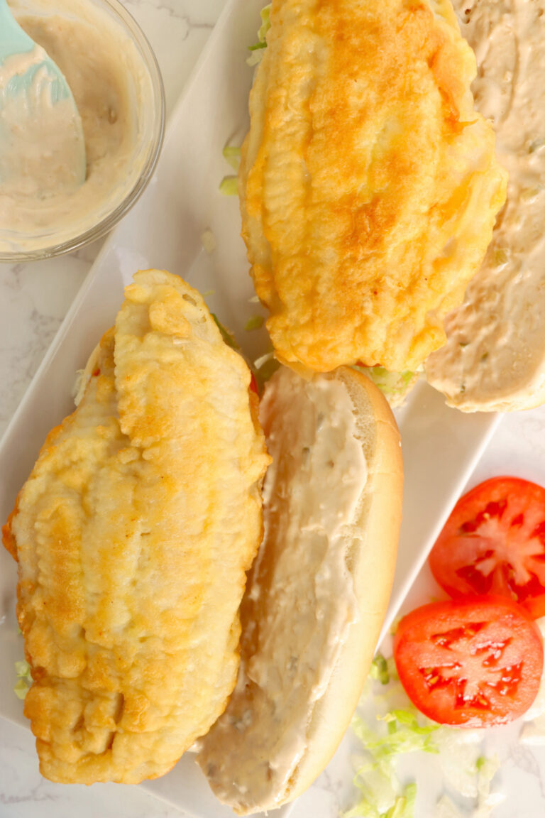 Catfish Po' Boy Sandwich - Kitchen Divas