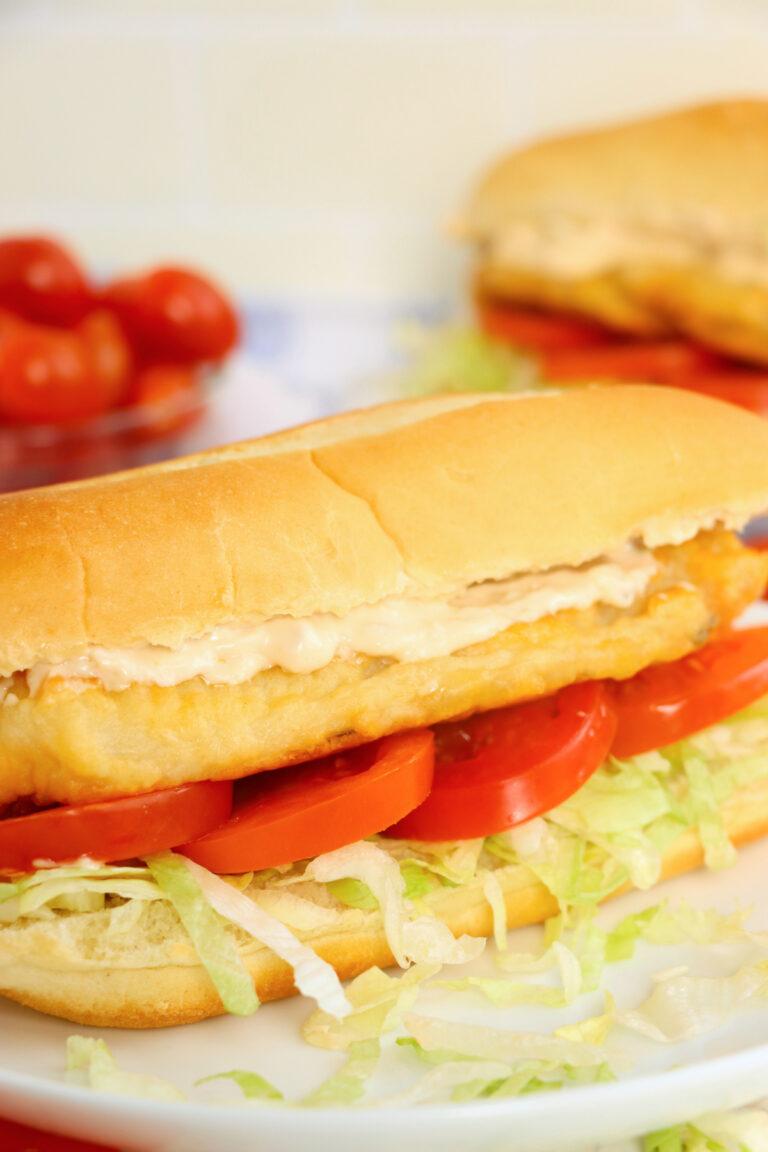 Catfish Po' Boy Sandwich - Kitchen Divas
