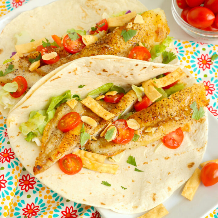Easy Catfish Tacos - Kitchen Divas