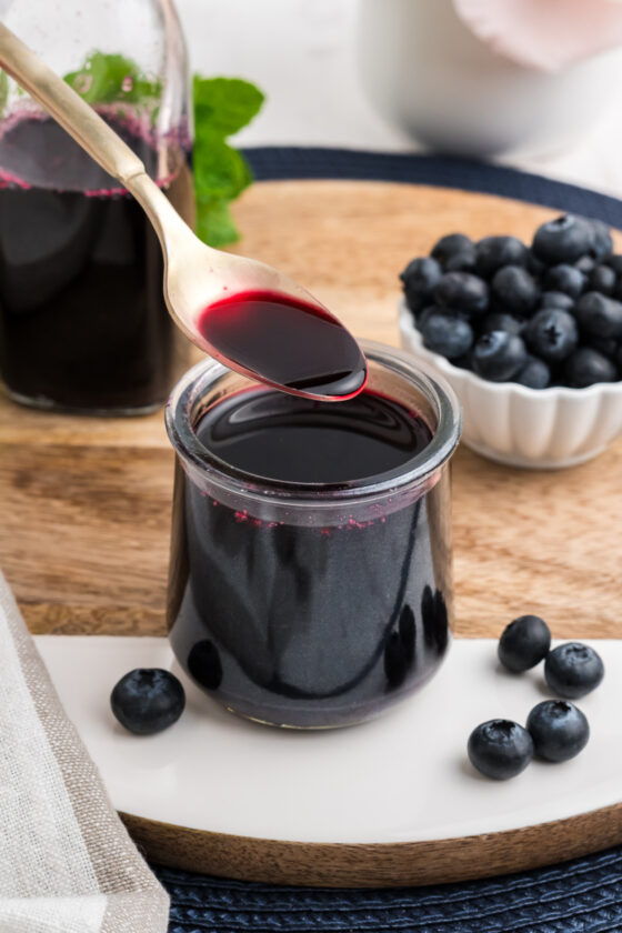 Blueberry Syrup - Kitchen Divas