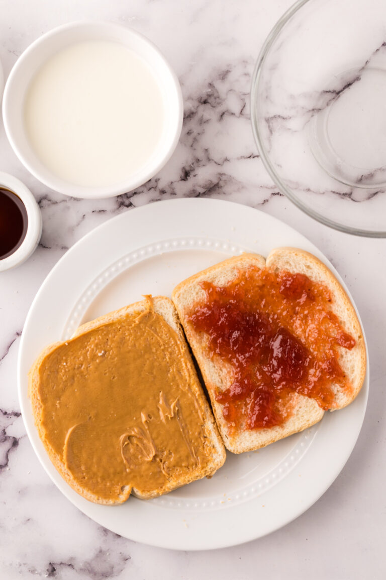 Peanut Butter and Jelly French Toast - Kitchen Divas