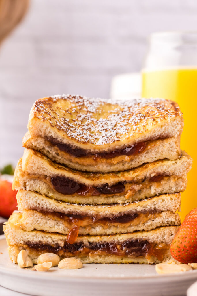 Peanut Butter and Jelly French Toast - Kitchen Divas