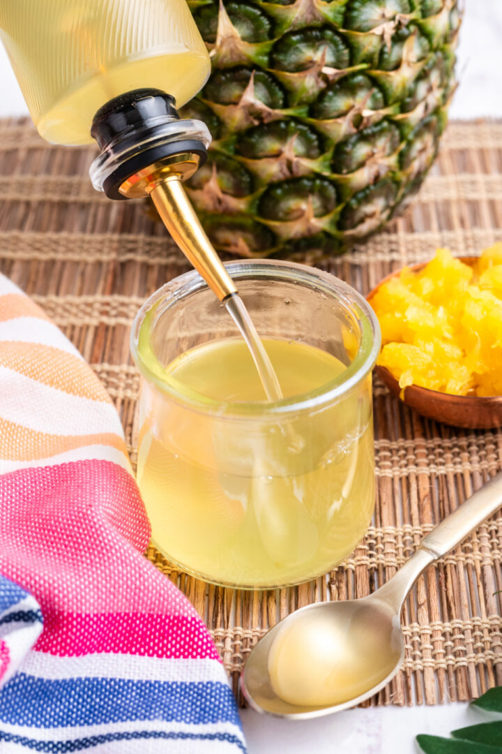 Fresh Pineapple Syrup - Kitchen Divas