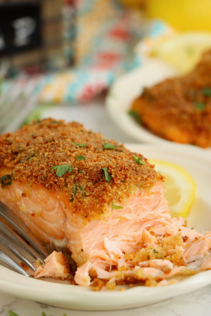 Herb Crusted Salmon - Kitchen Divas