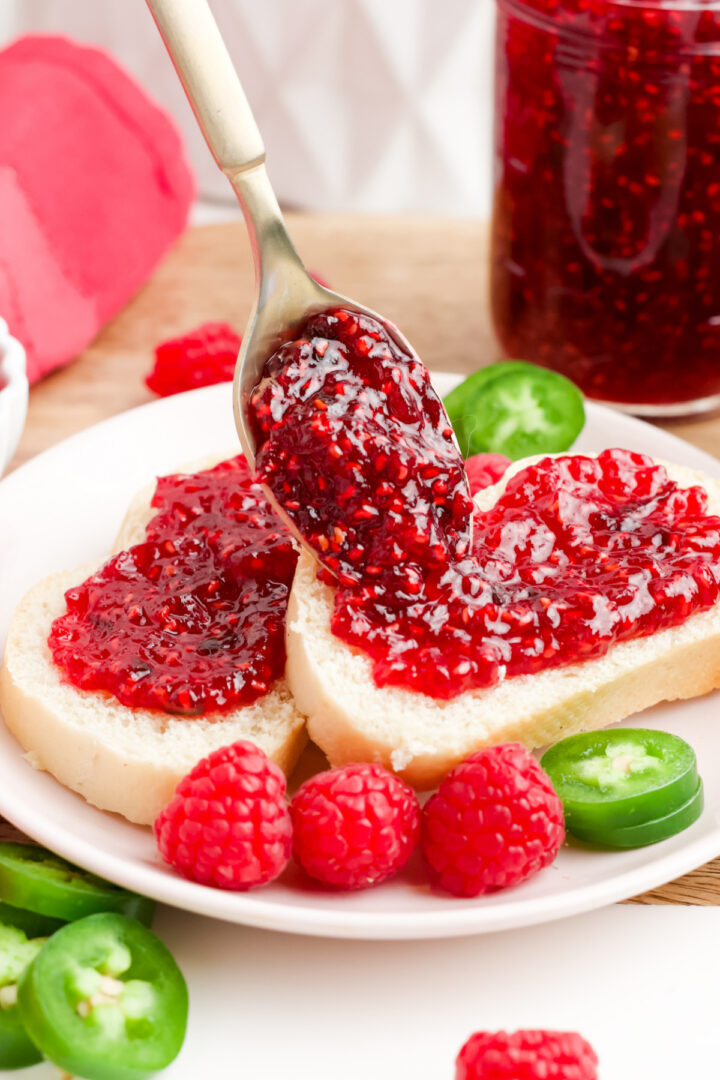 Raspberry Jalapeno Jam - Kitchen Divas