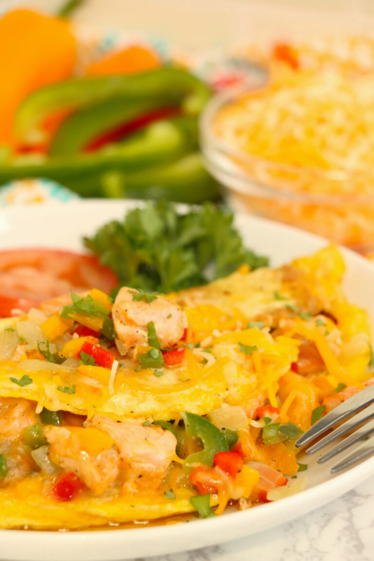 Salmon Omelet - Kitchen Divas