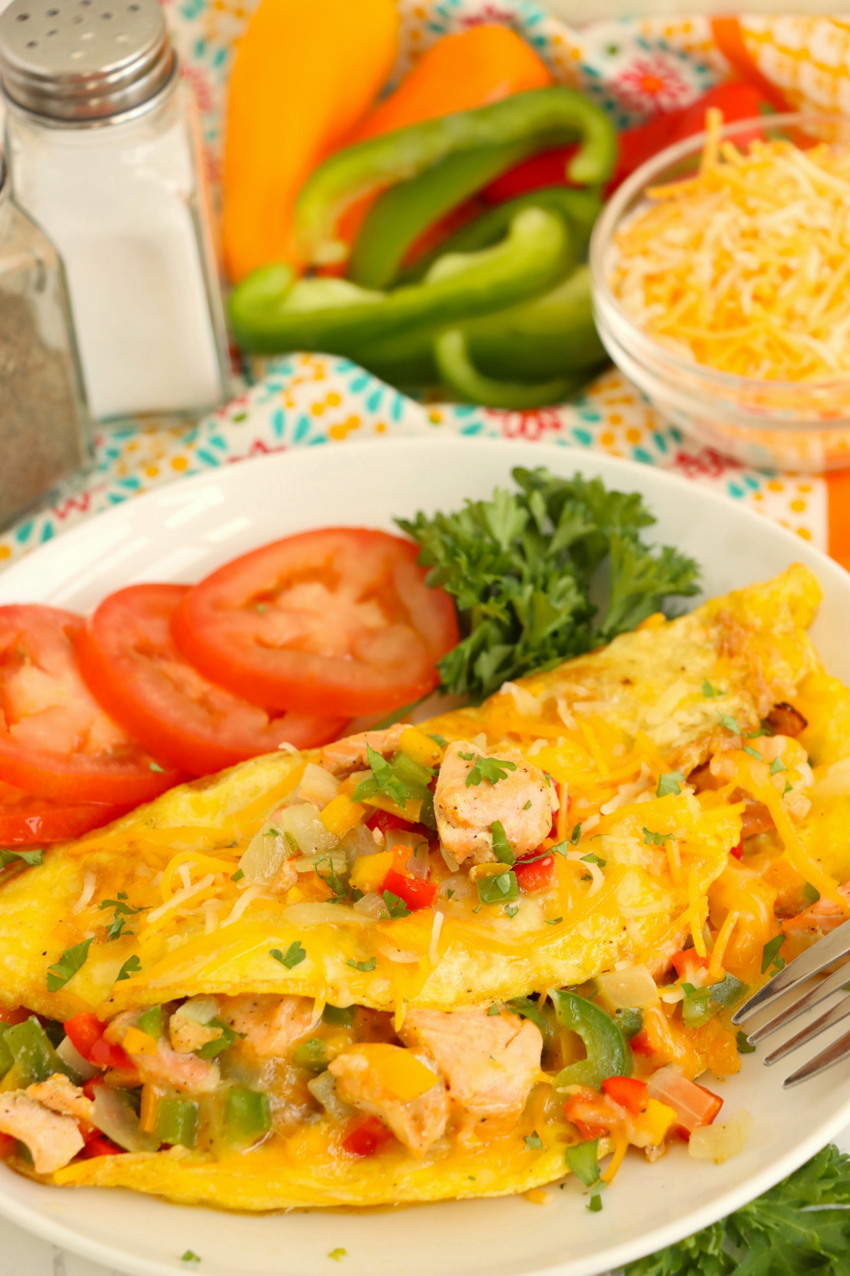 Salmon Omelet - Kitchen Divas